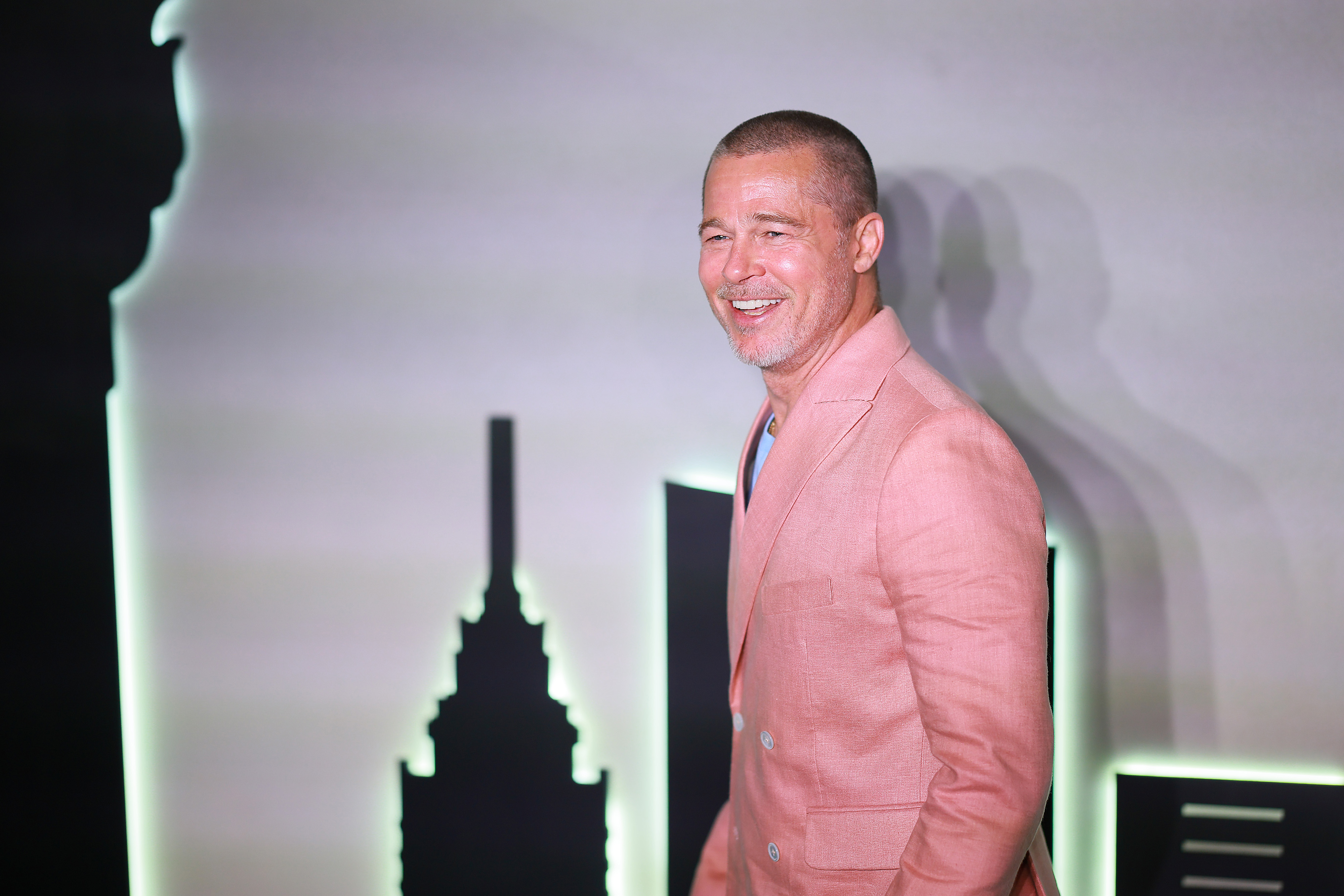 Brad Pitt shows off new buzzcut on ‘F1’ Mexico City premiere red carpet