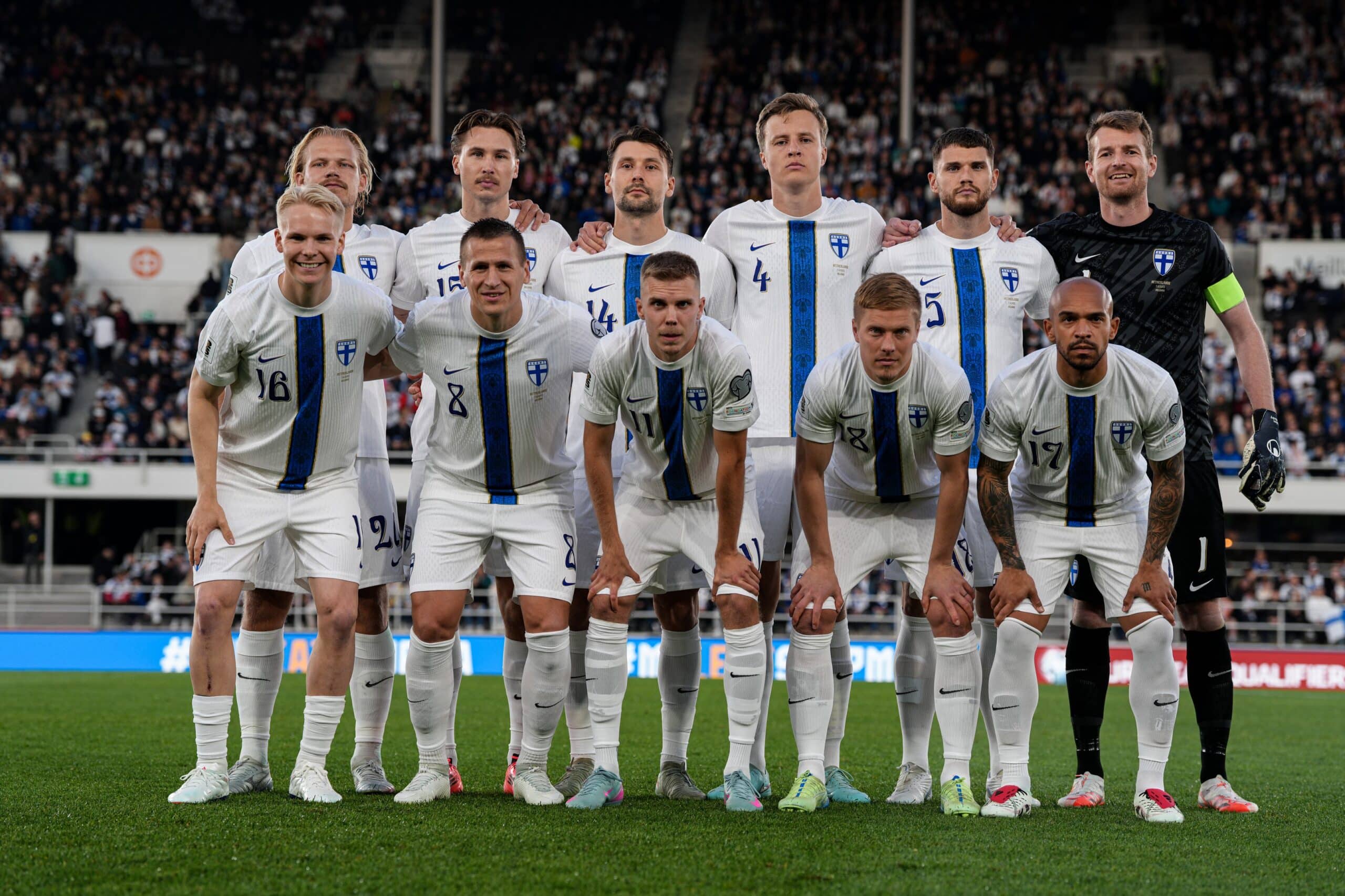 Huuhkajien avaukseen tuli kaksi muutosta