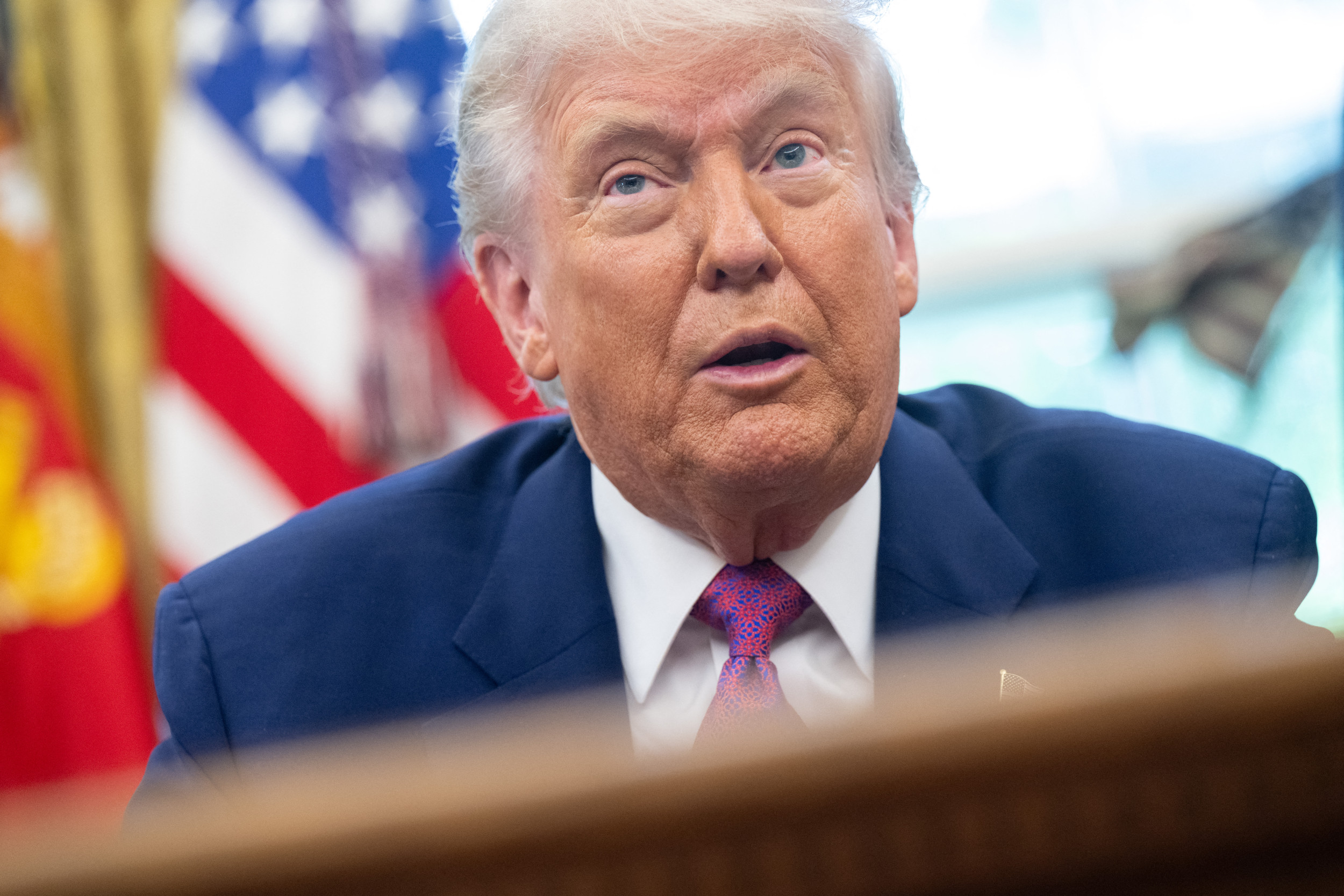 Donald Trump issues warning for protesters at his military parade