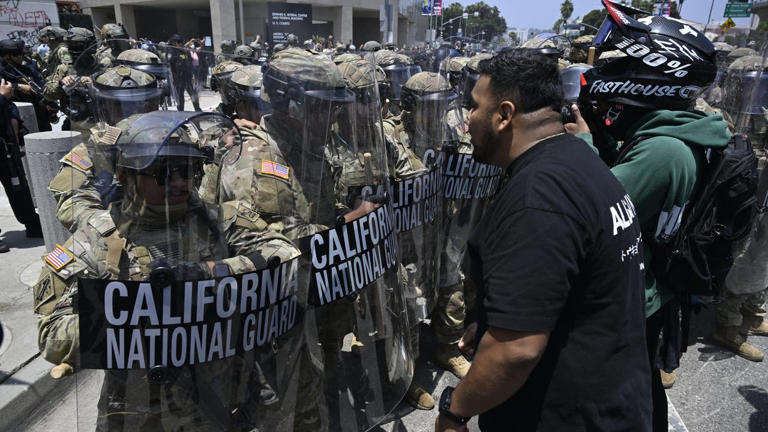 ICE protests: Newsom seeks restraining order to block military deployment
