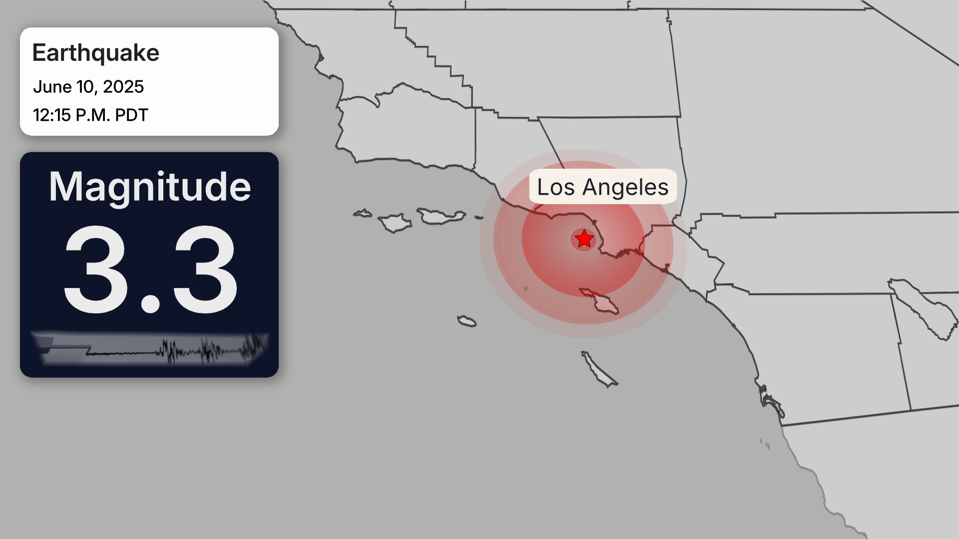 3.3 Magnitude Earthquake Strikes Off Los Angeles Coast, Felt In ...