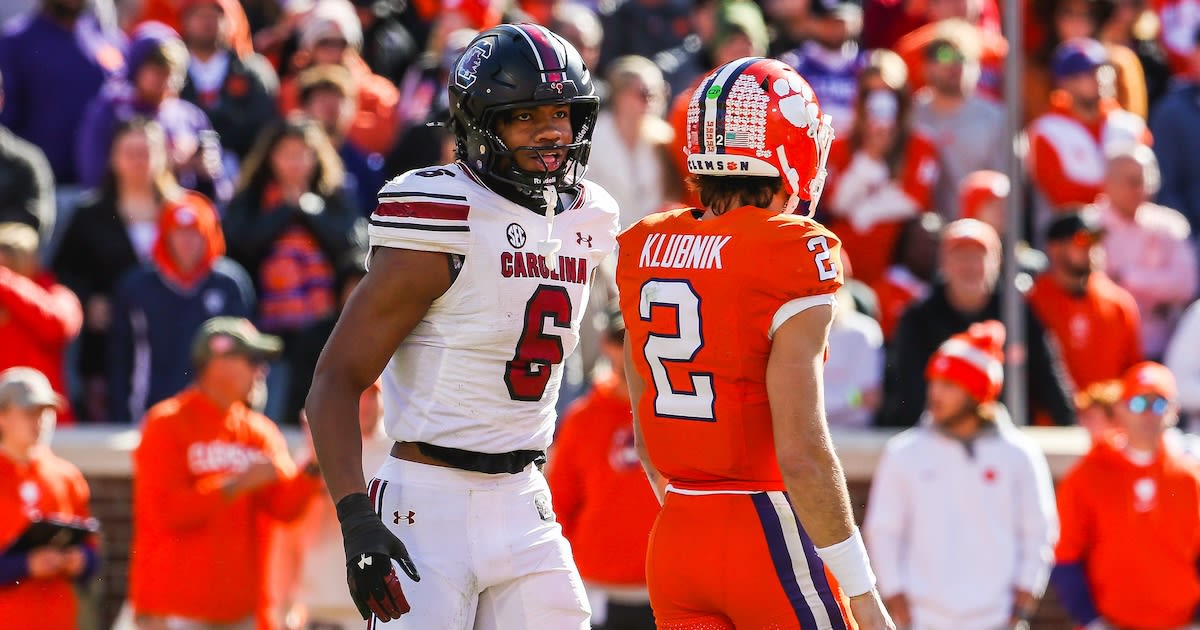 South Carolina-Clemson rivalry again listed among best games of 2025