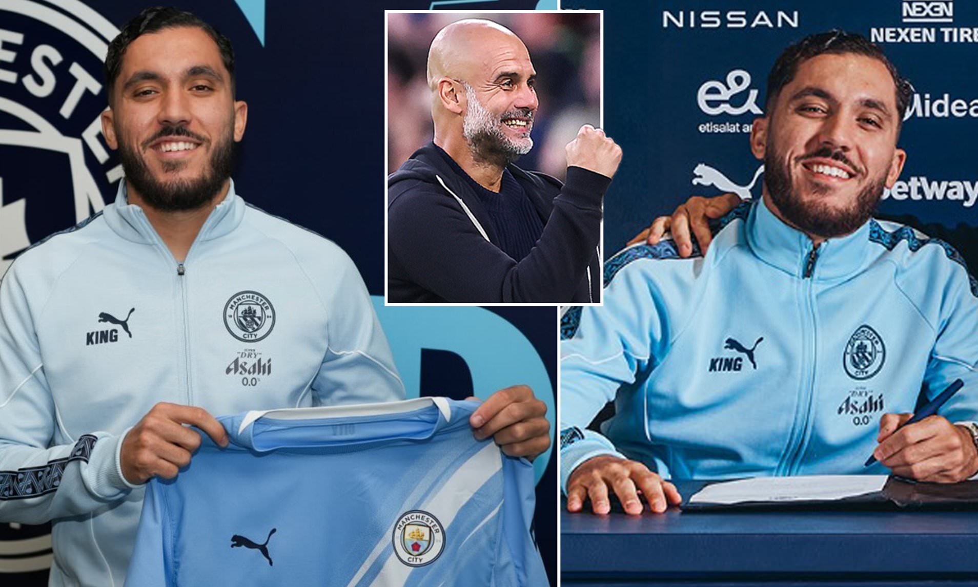 Man City complete the £34m signing of Rayan Cherki from Lyon - with ...