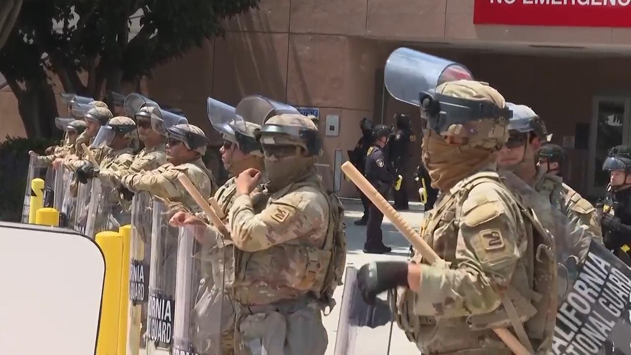 Los Angeles residents decry Trump's deployment of National Guard