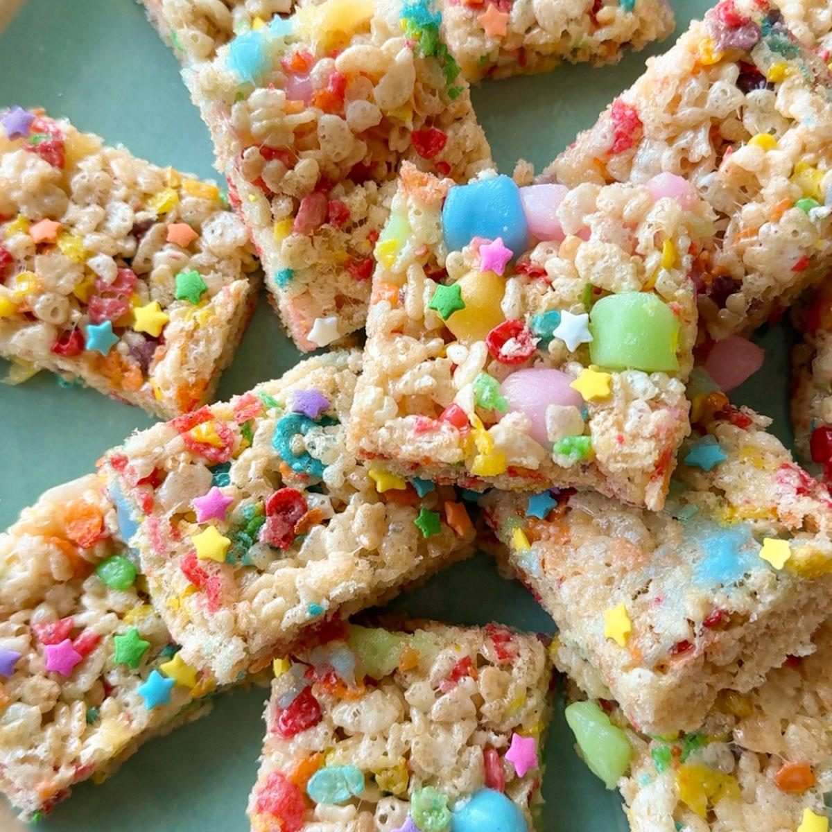 Lucy Wang’s Rainbow Mochi Rice Krispies