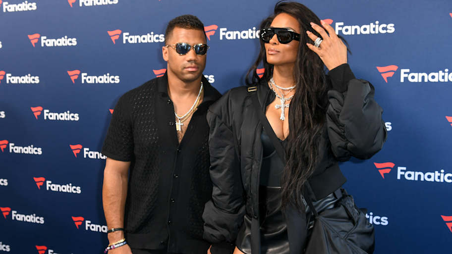 Ciara’s all-black stunner has Russell Wilson swooning during Giants ...