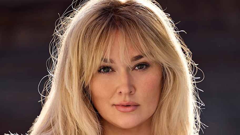 Hunter McGrady Dazzled in a Dreamy Ice Blue String Suit Amidst the ...