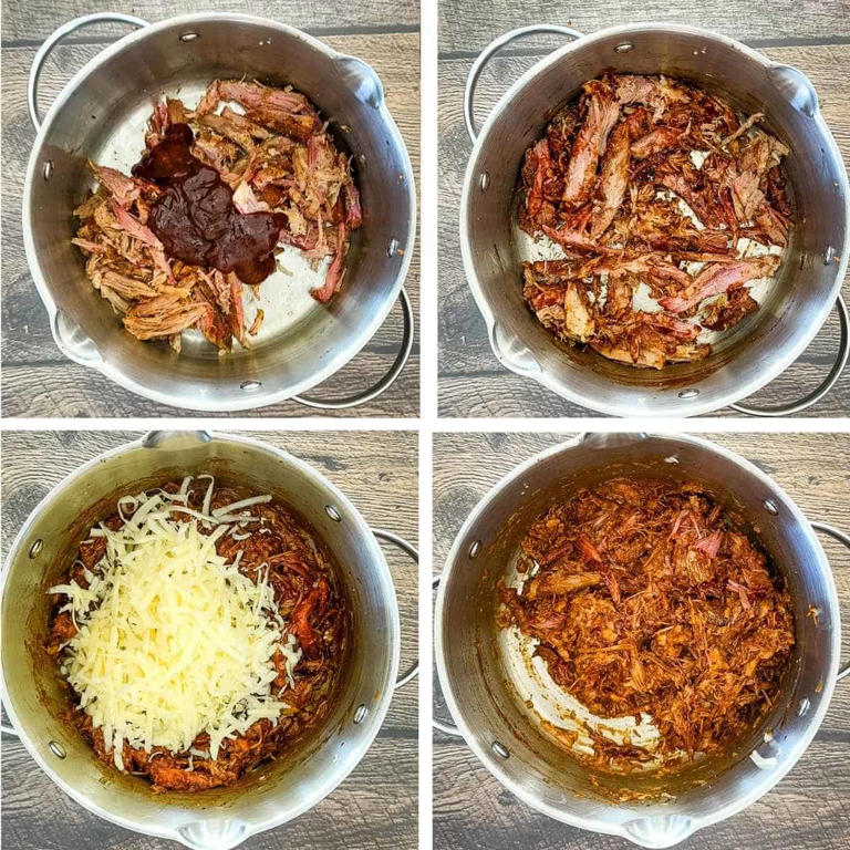 Crispy pulled pork taquitos (oven or air fryer)