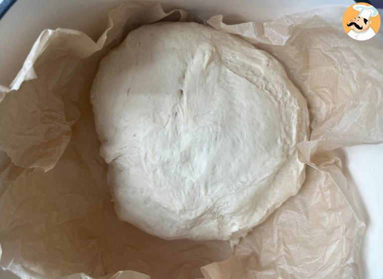 Pan casero en cazuela de hierro