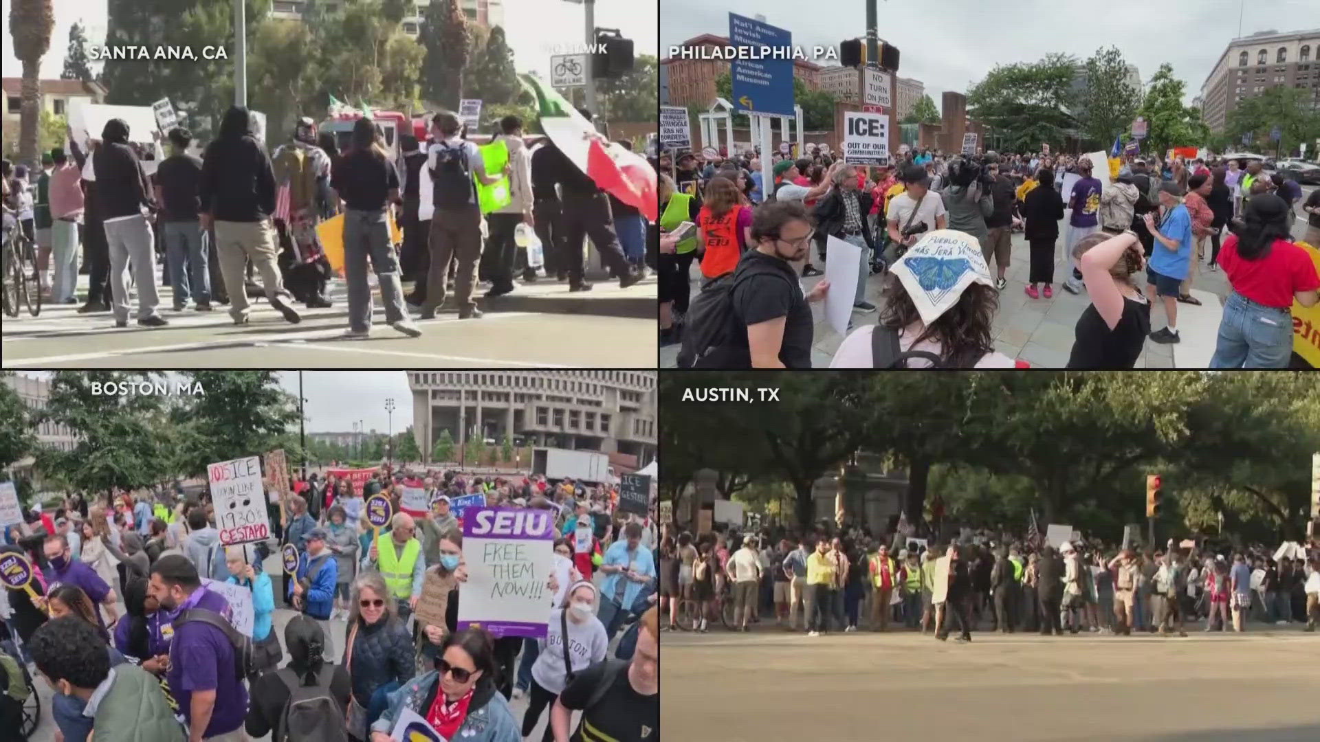 4 arrested during ICE protest at Texas Capitol as demonstrations ...
