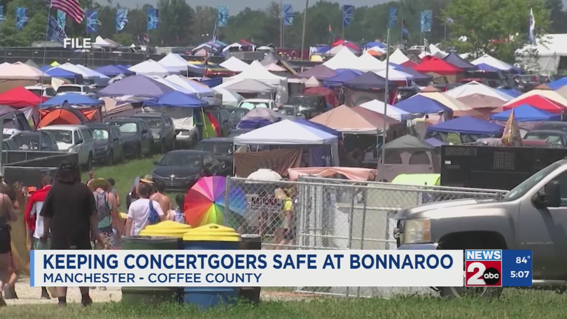 Keeping attendees safe at Bonnaroo