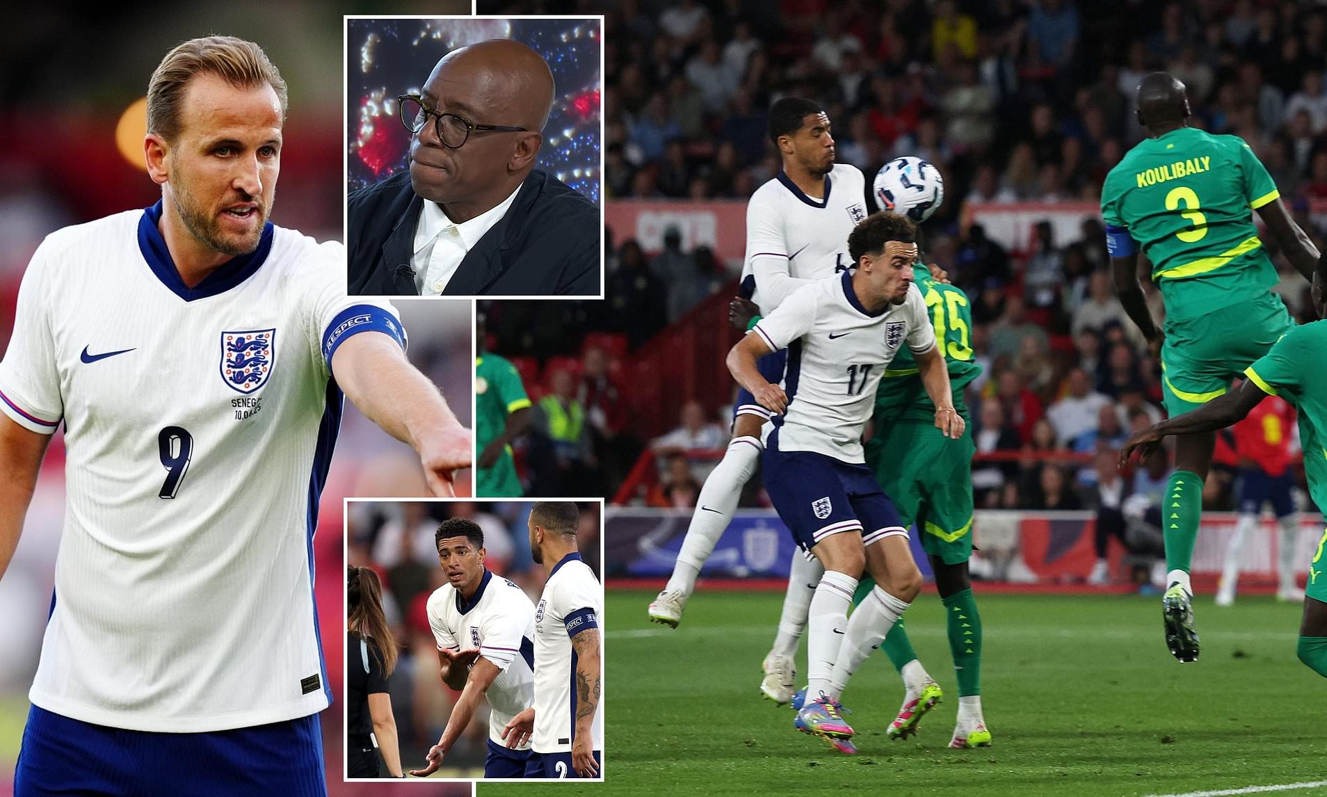 Kane and Wright hit out at 'crazy' handball decision in Senegal defeat