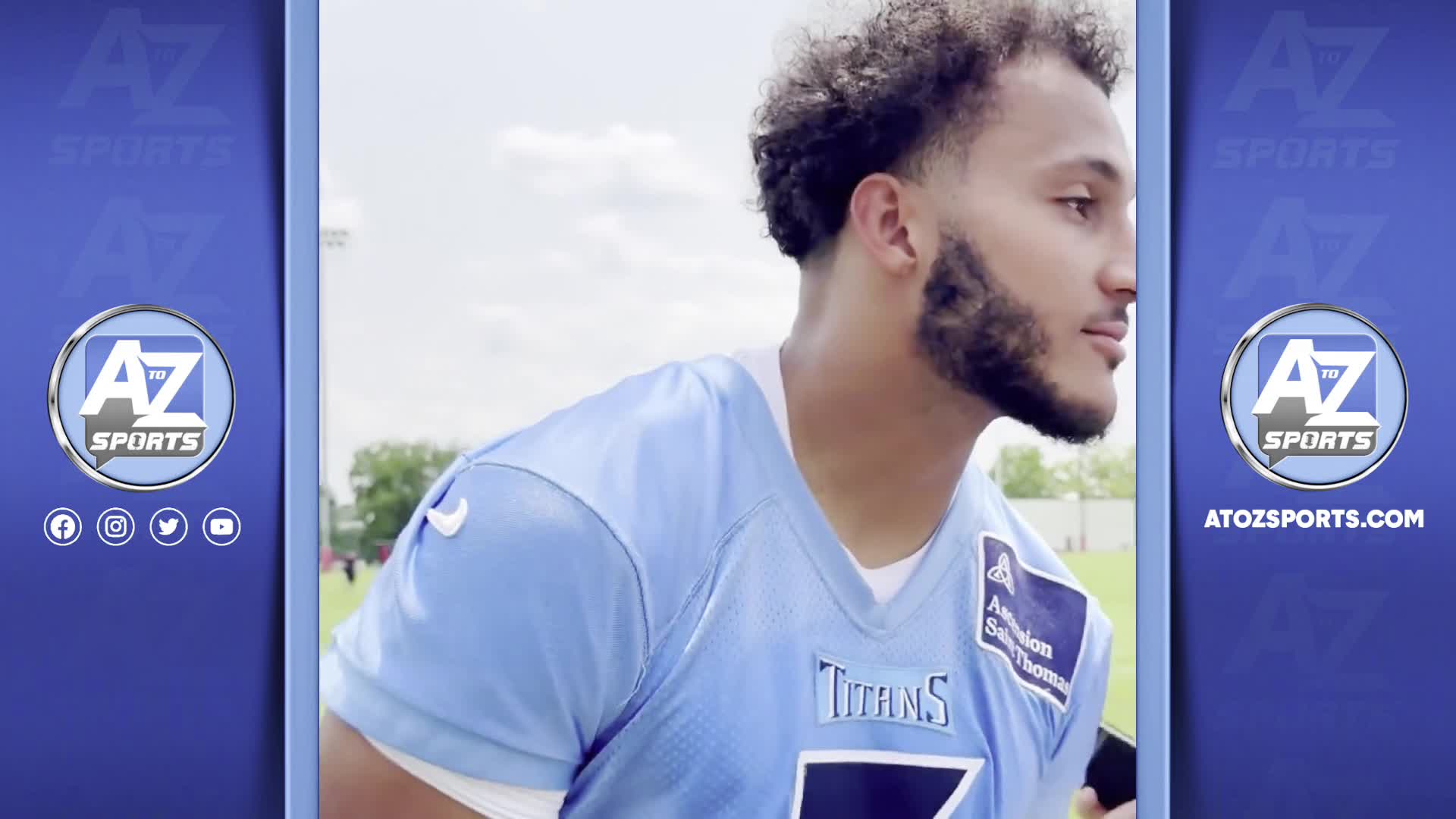 Titans rookie WR Elic Ayomanor: Full Media Availability