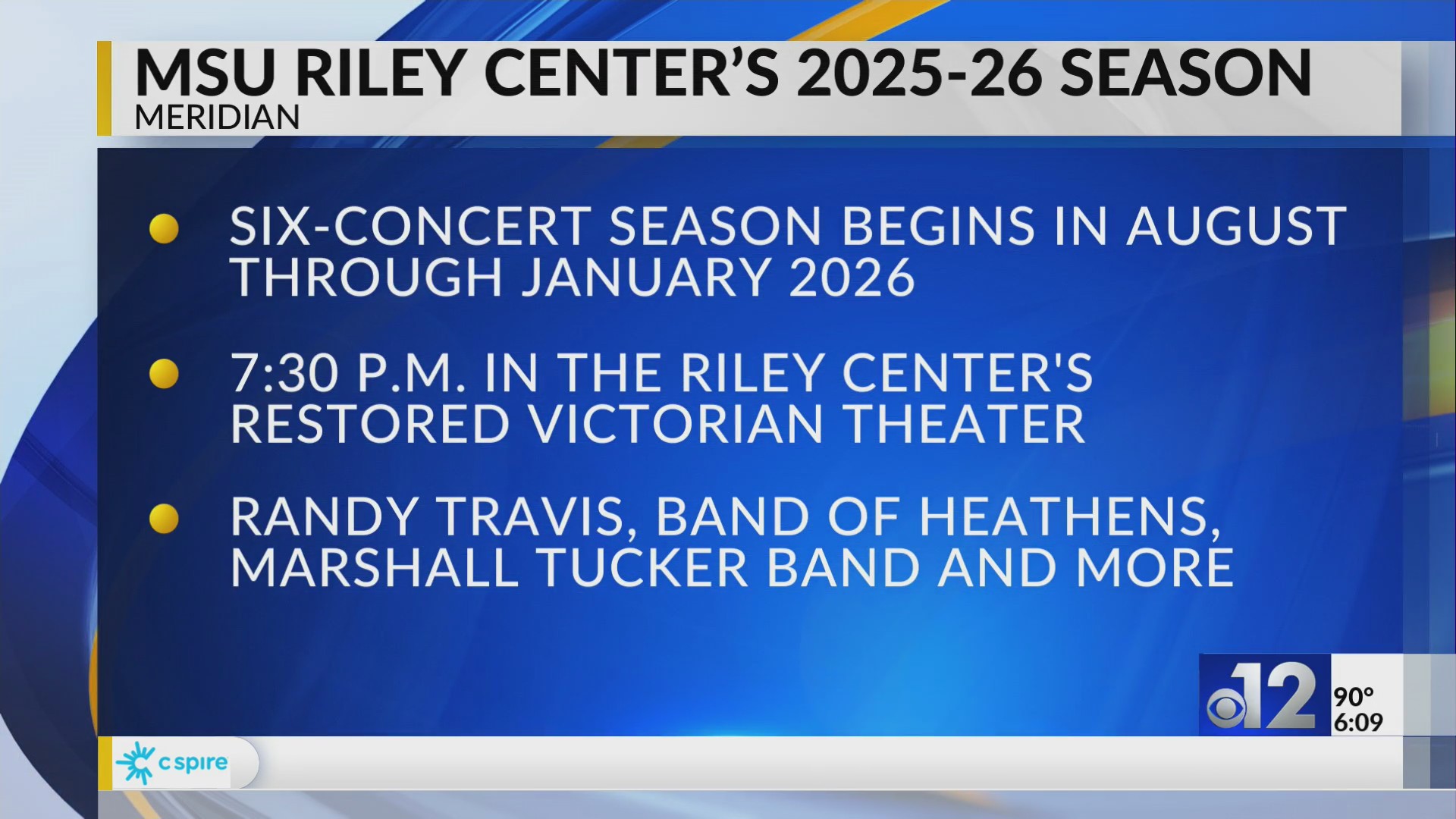 MSU Riley Center’s 2025-26 season features six concerts