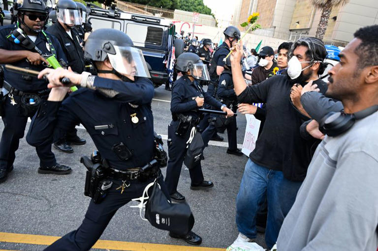 More US troops deployed to crush LA protests than are stationed in Iraq ...