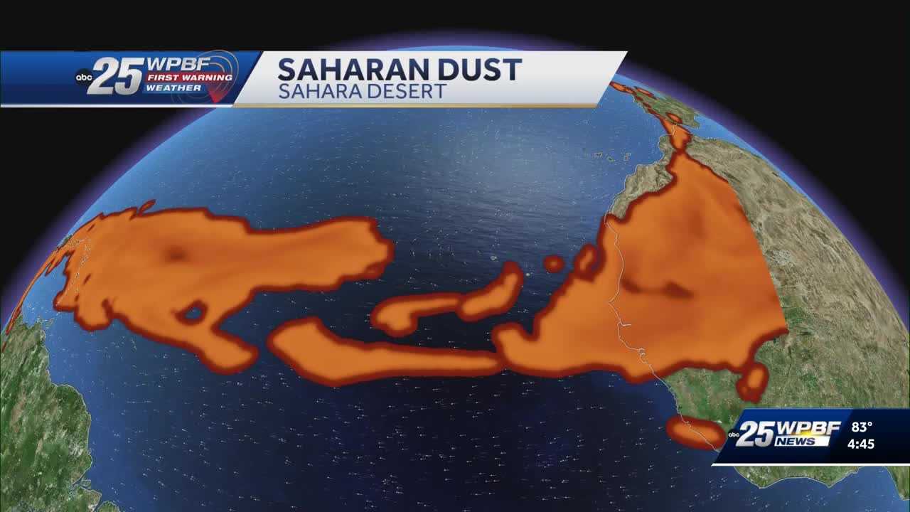 Saharan dust is making a return this weekend. What it means for South ...