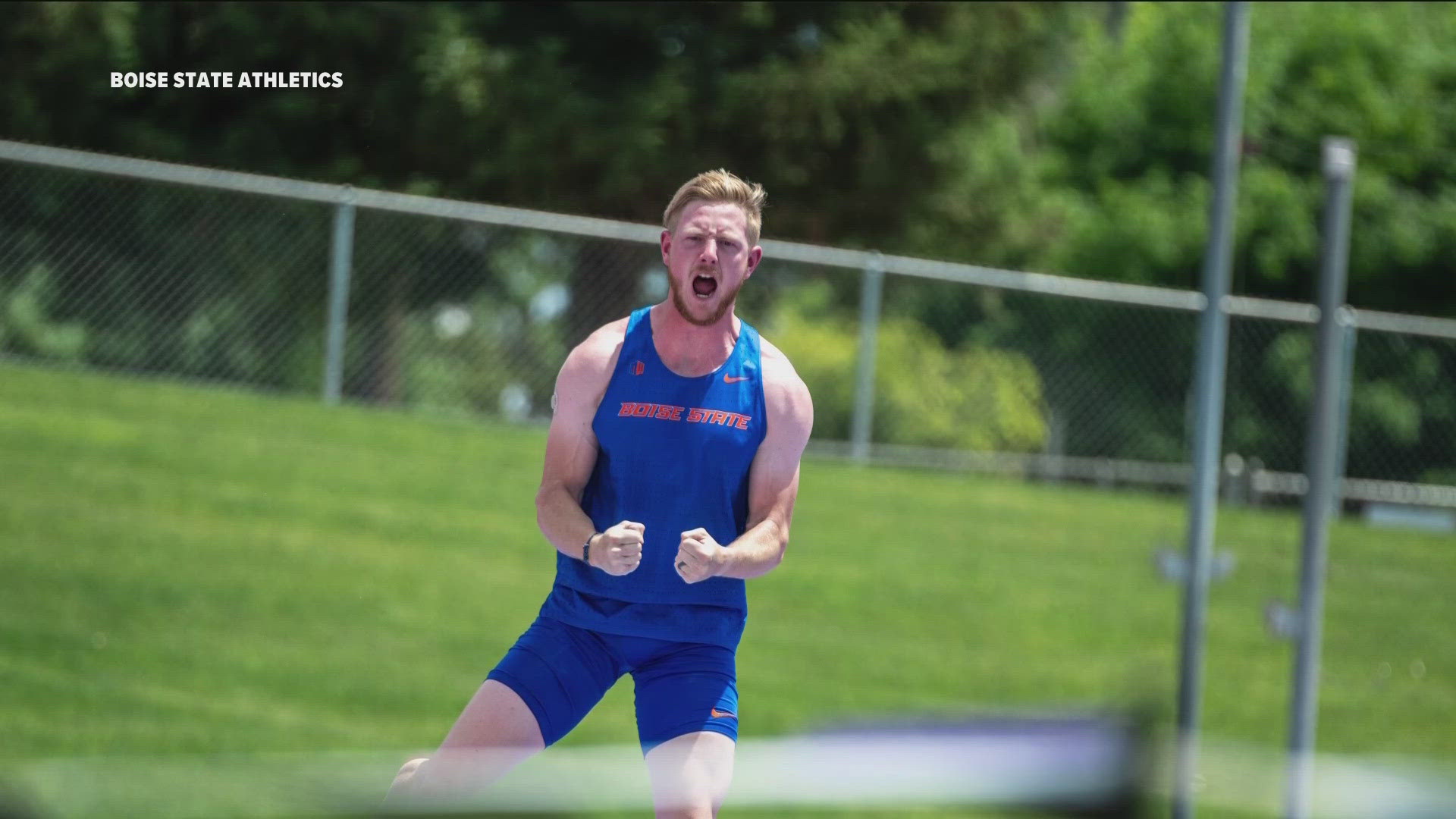 Emmett native Landon Helms representing Boise State at NCAA Championships