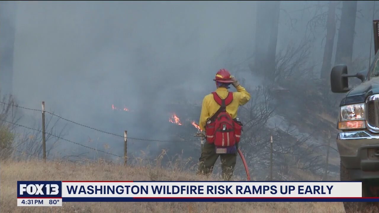 Wildfire season starts early in WA