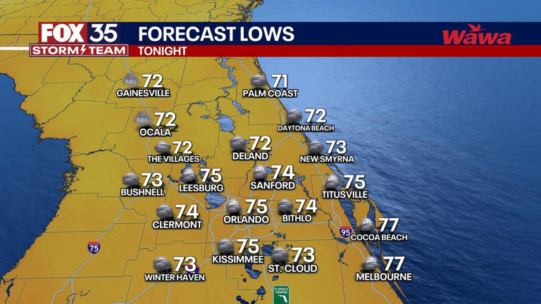 Orlando weather: Strong storms Tuesday, drier days ahead for most of Central Florida