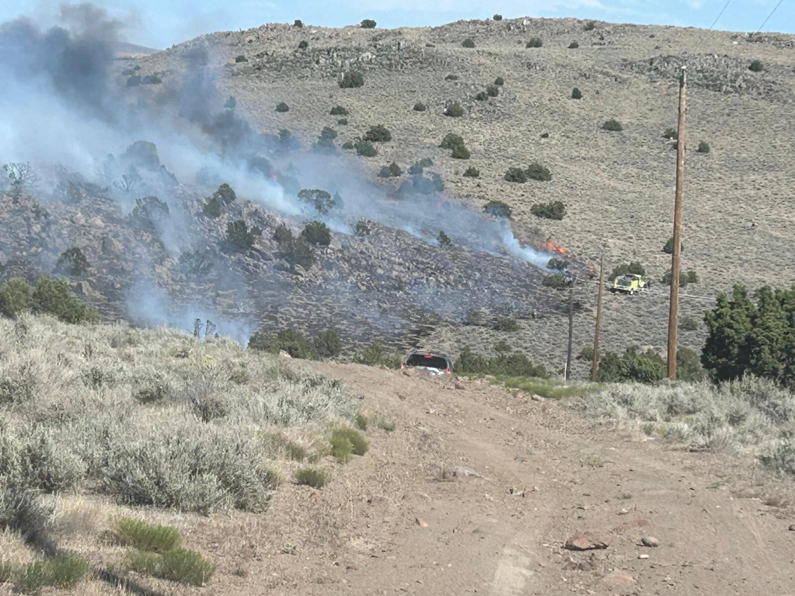 UPDATE: Evacuations lifted for Marie Fire