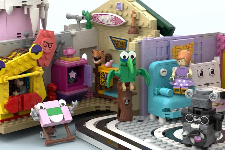 A Wonderful LEGO Recreation of ‘Pee-wee's Playhouse' A Wonderful LEGO Recreation of ‘Pee-wee's Playhouse'