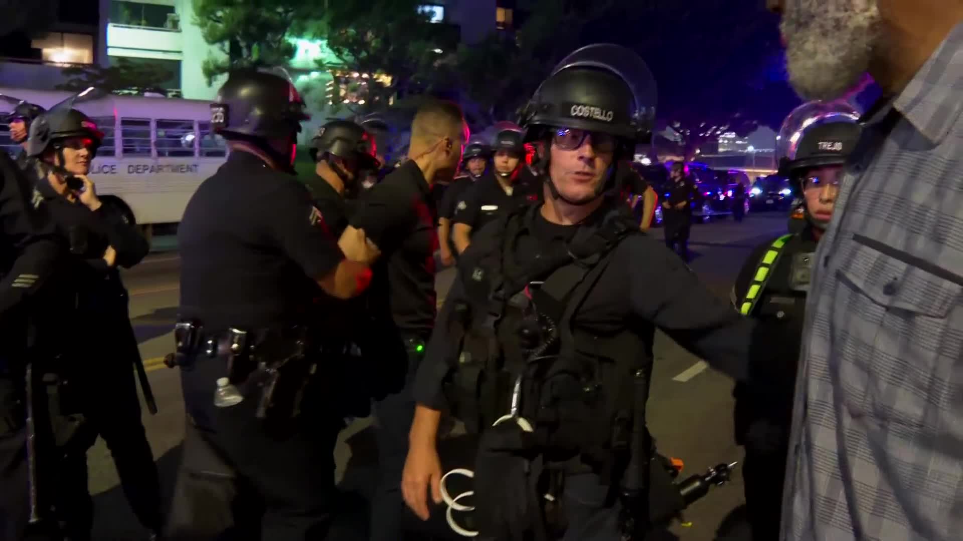 CNN reporter detained on live TV during LA immigration protests