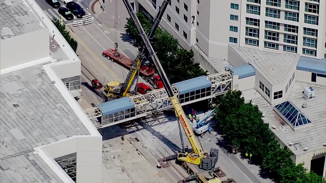 Demolition underway at old convention center in Oklahoma City