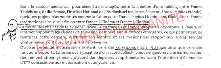 Note confidentielle de Bercy : vers un carnage social et un démantèlement de l'audiovisuel public