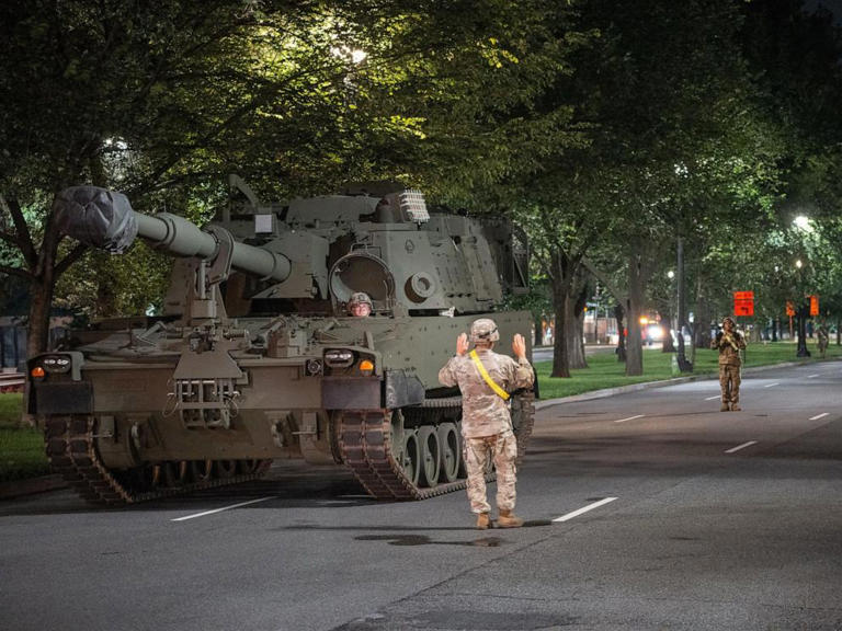 Army parade protesters in DC could face 'heavy force,' Trump warns