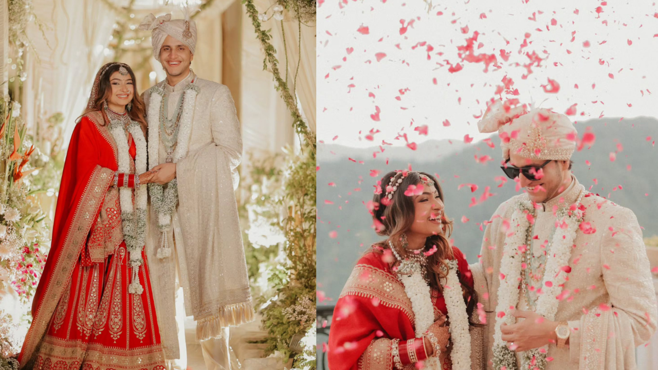 Nischay Malhan-Ruchika Rathore Get Married: Couple's First Pics As ...