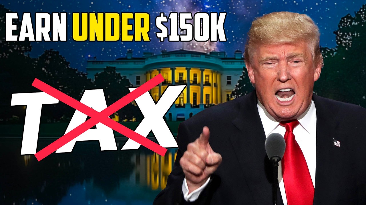 Trump Wants to CANCEL Income Tax For 93% of Americans