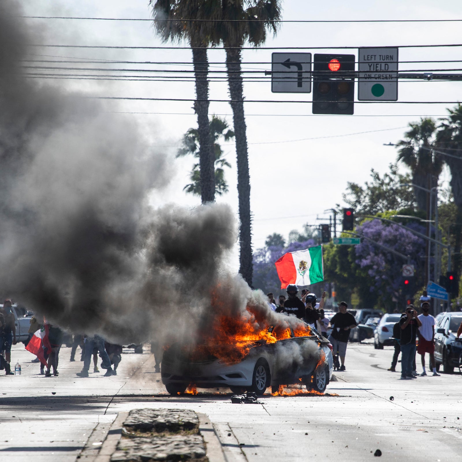 Jan. 6 riot victims see hypocrisy in Trump's response to L.A. protests