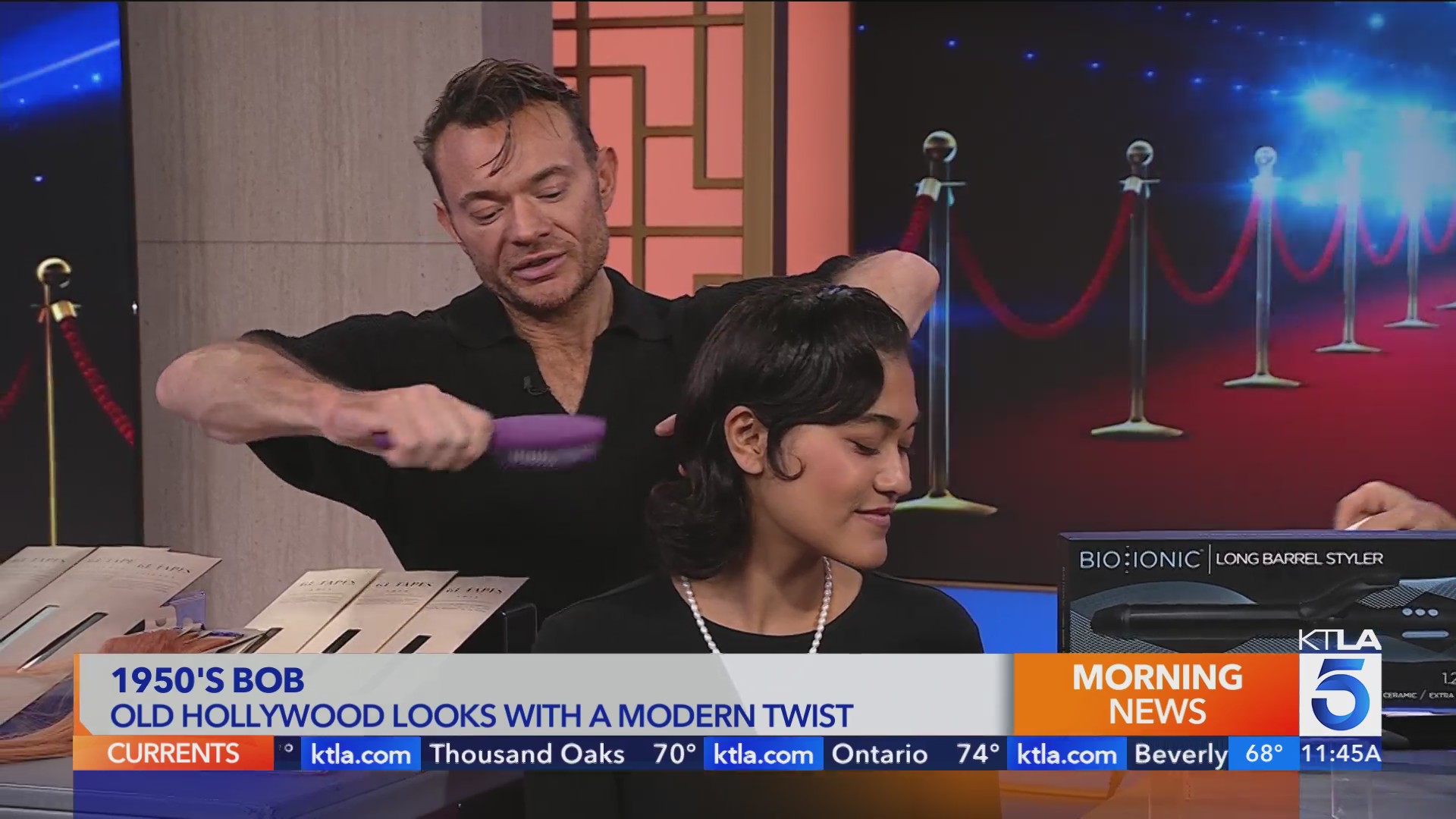 Old Hollywood glamour with celebrity hairstylist and colorist Dimitris ...