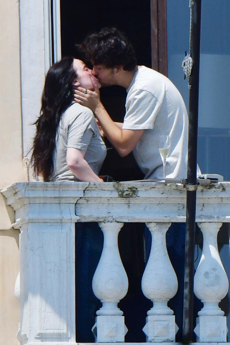 Billie Eilish and Nat Wolff Look All Loved Up While on a Boat in Venice