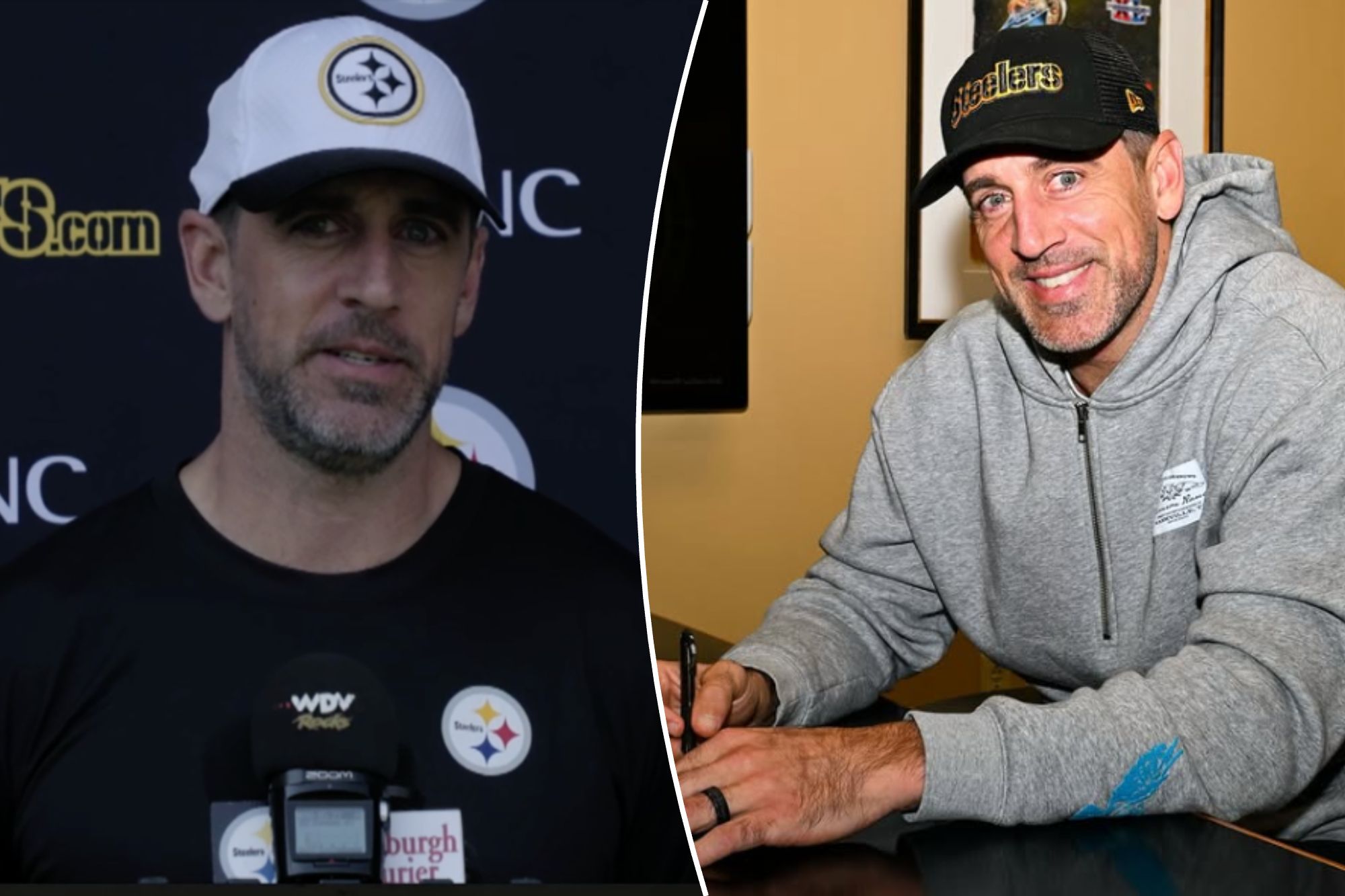 Aaron Rodgers admits he’s been married ‘a couple of months’ to mystery ...