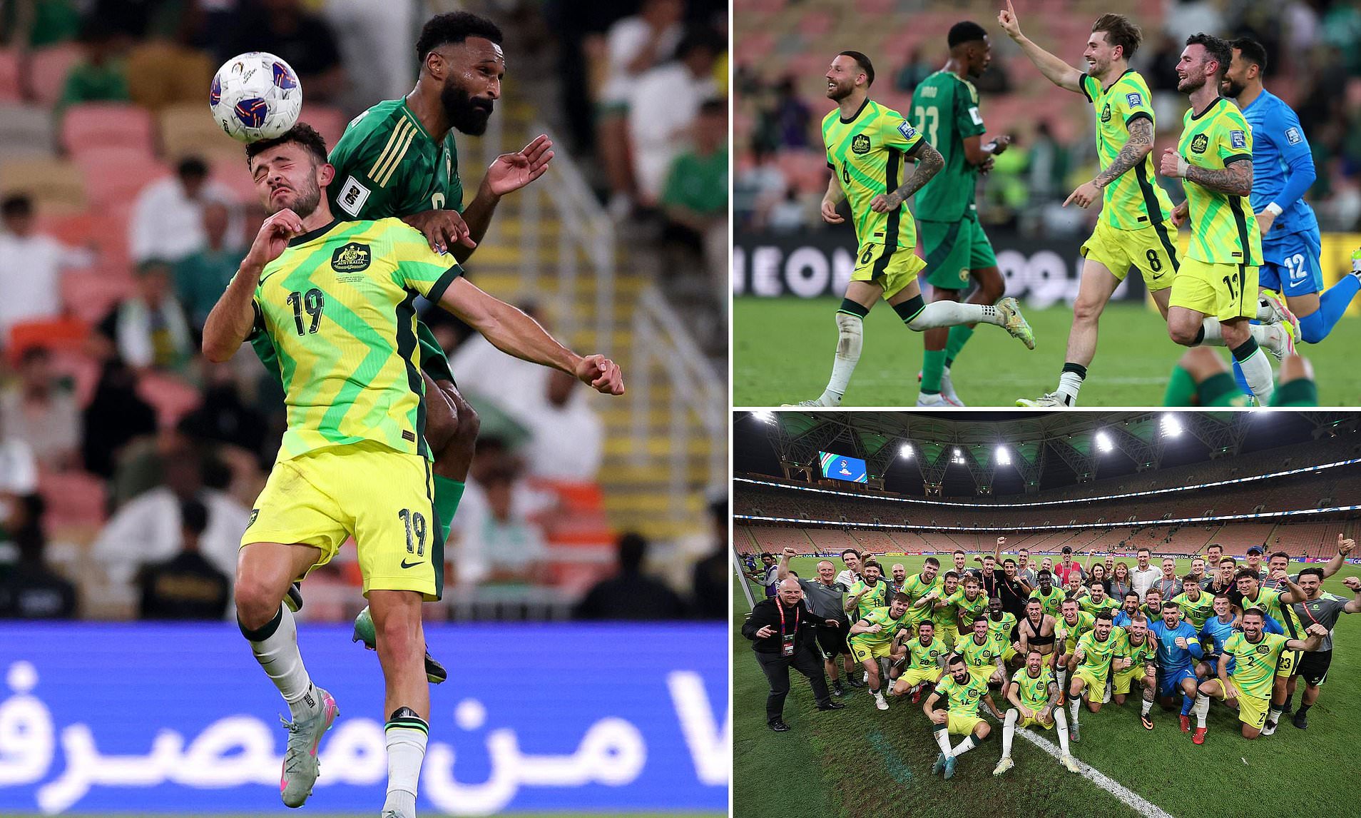 Australia win through to the World Cup as Socceroos overcome refereeing ...