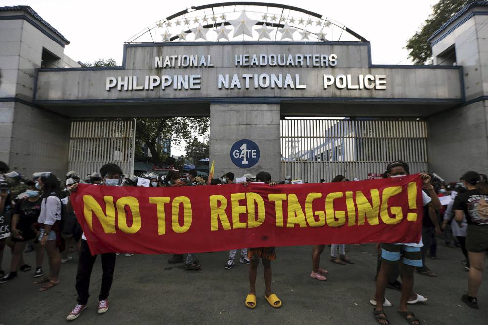 PNP: Report cops engaged in Red-tagging