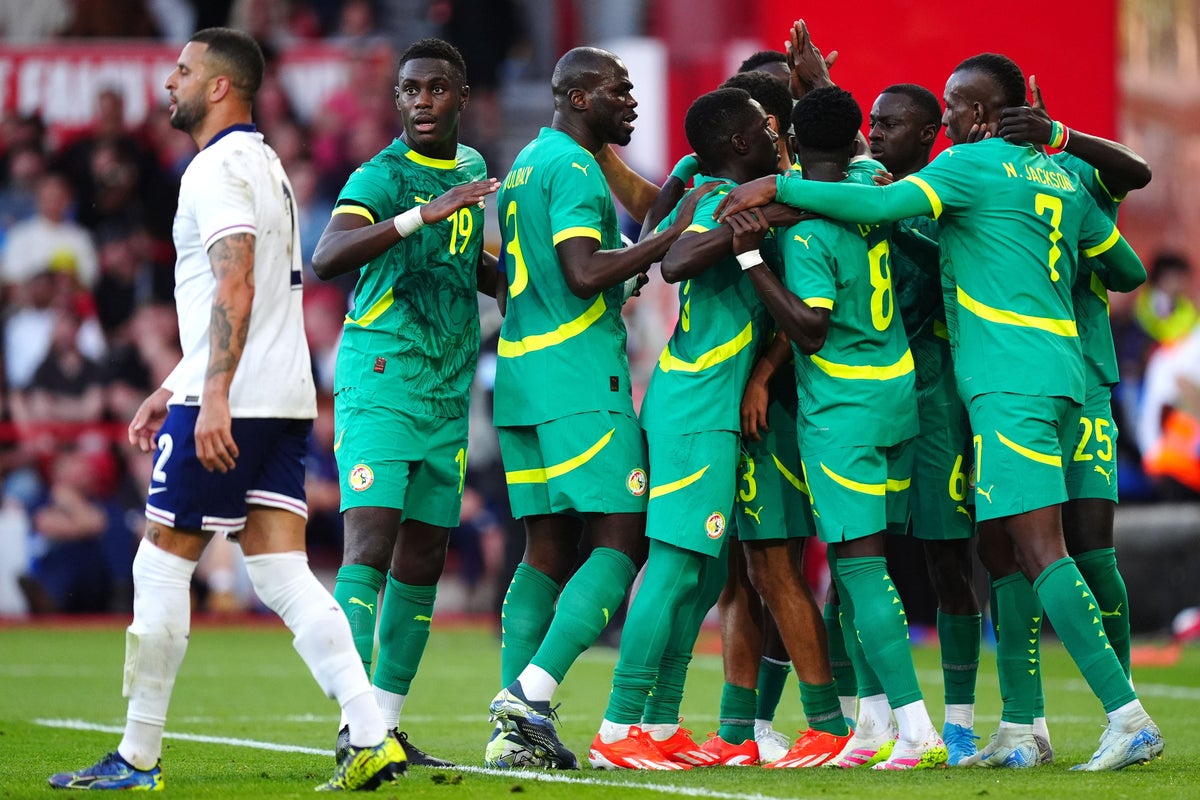 England booed off after shock defeat to Senegal