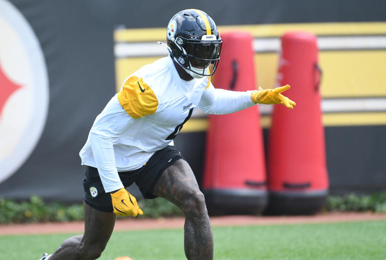 DK Metcalf Turning Heads During First Day of Steelers Practice