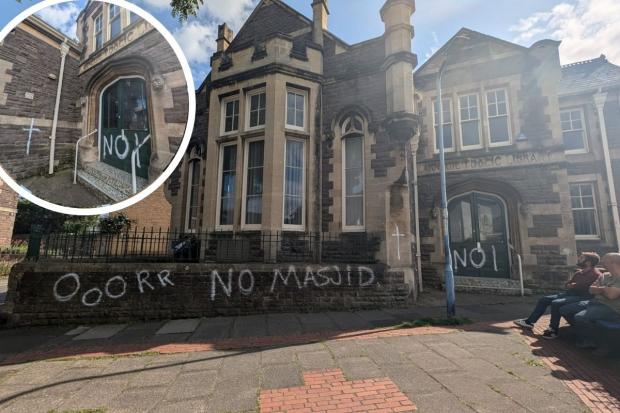 'It's hateful for no reason' - locals condemn racist graffiti on ...