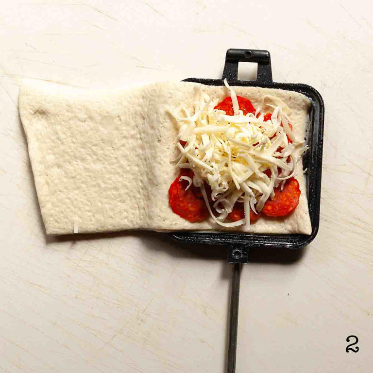 Pie Iron Pizza
