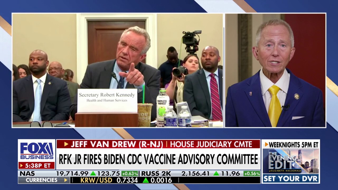 Rep. Jeff Van Drew ‘lost confidence and trust’ in CDC vaccine advisory ...