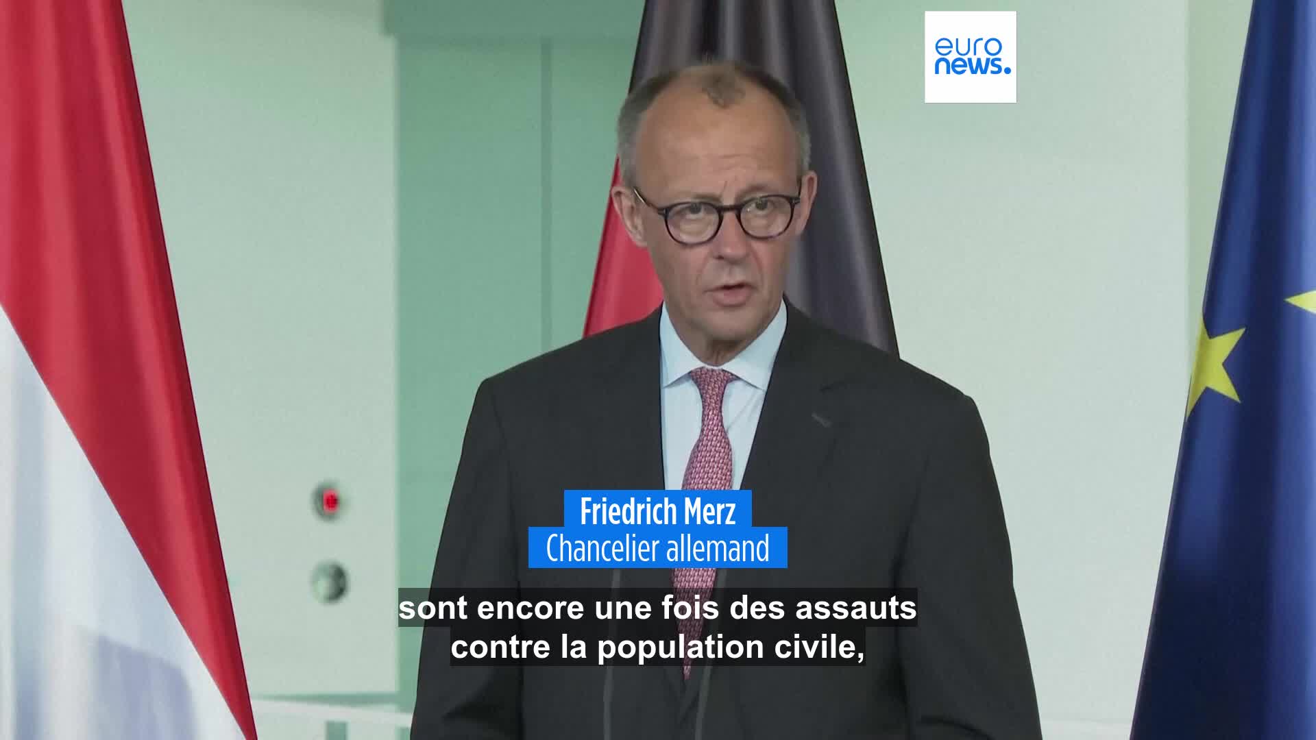 Guerre en Ukraine : Friedrich Merz accuse la Russie de "terreur contre ...