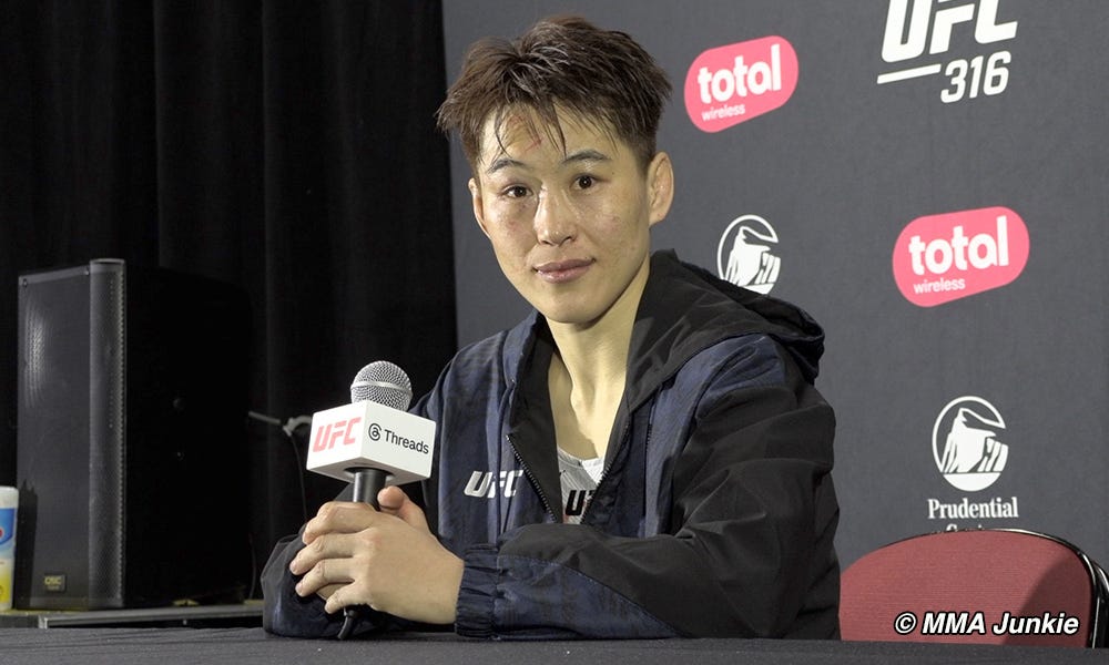 Wang Cong wanted more 'Joker' at UFC 316, but still chasing Valentina ...