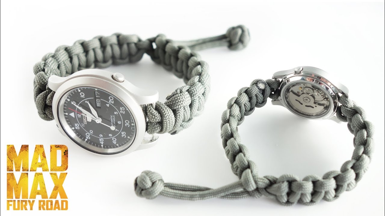 How to Make a Mad Max Paracord Watch Strap Tutorial