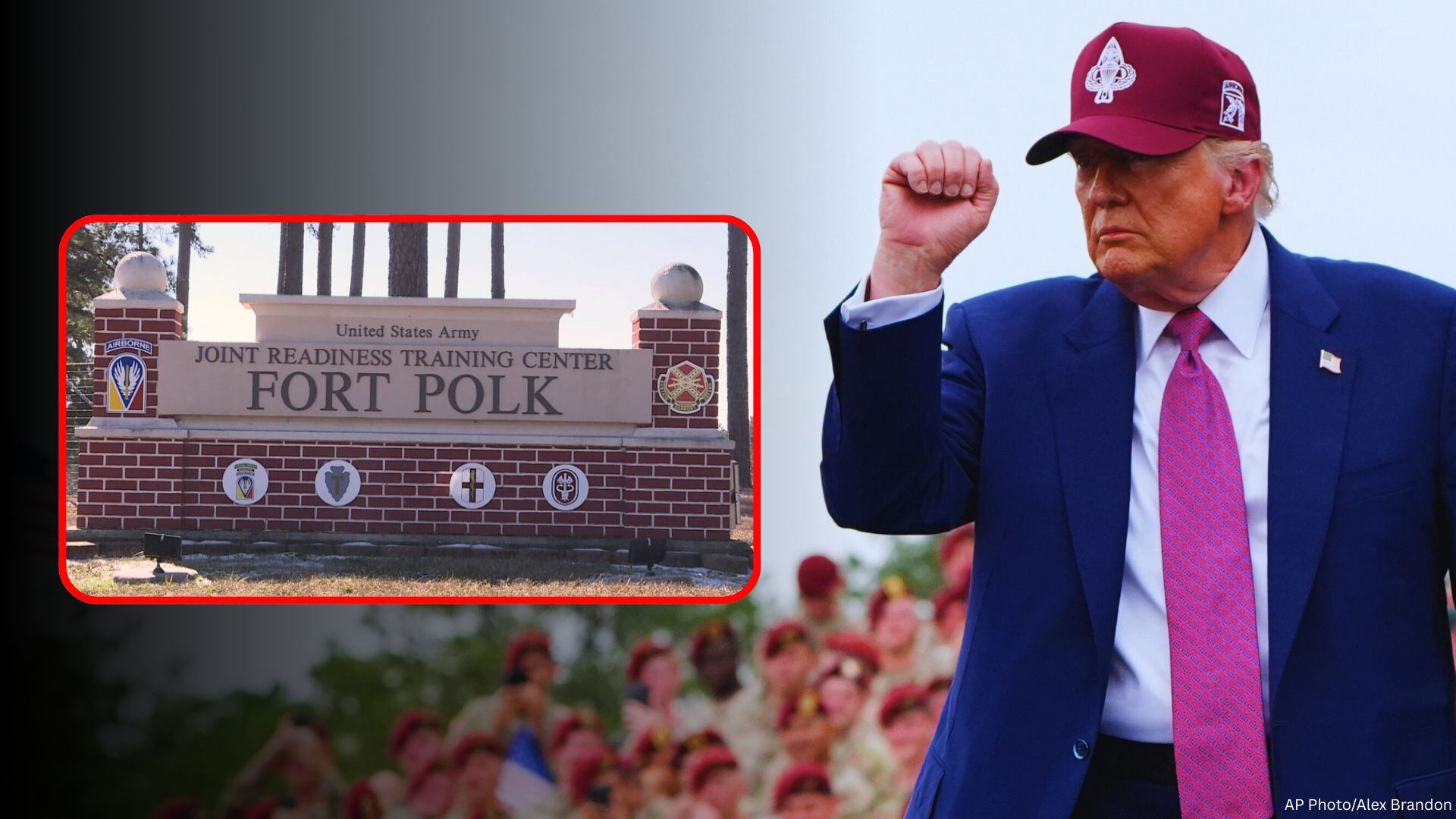 Ft. Johnson could become Ft. Polk again, according to Pres. Trump