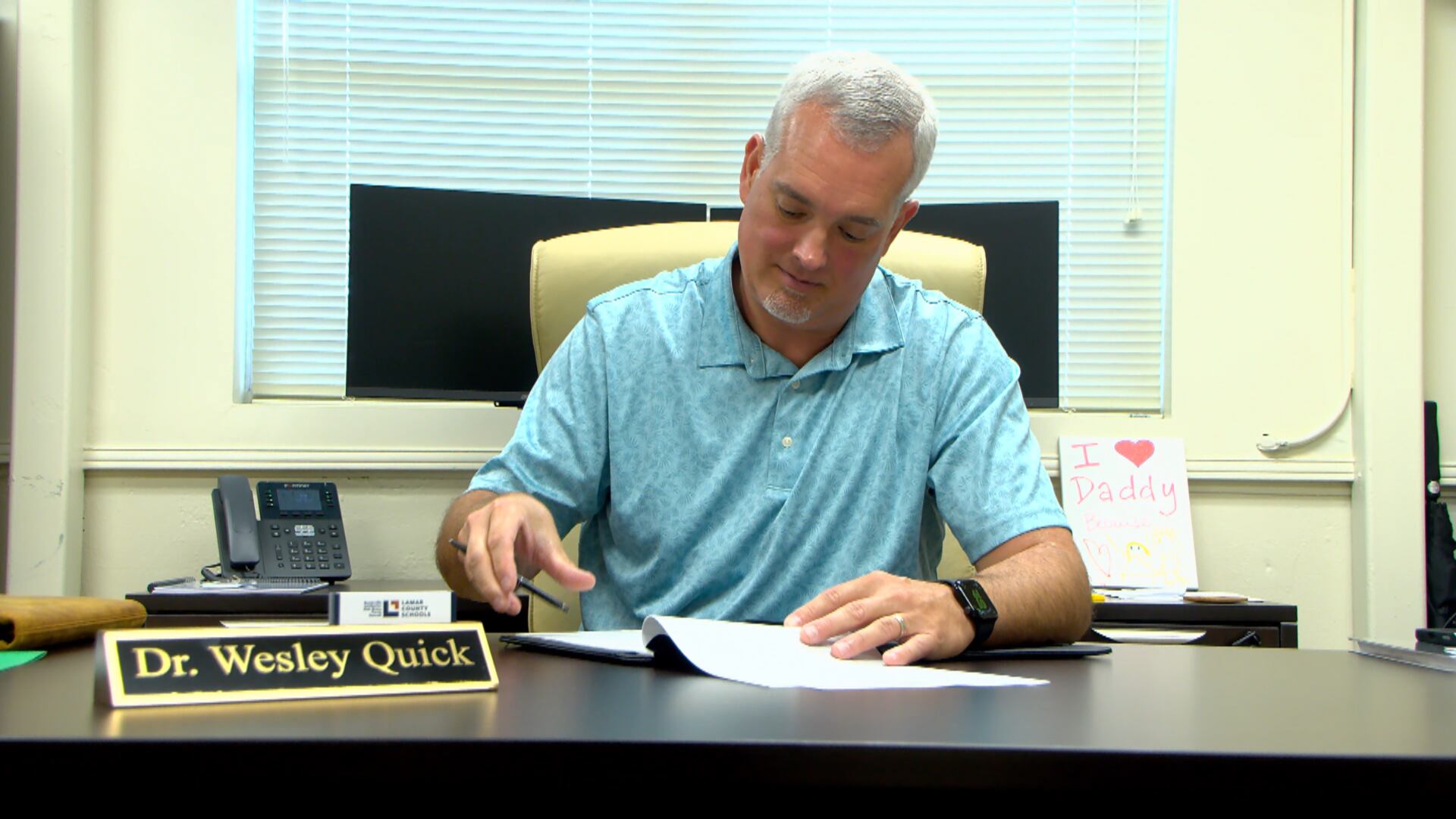 Meet Lamar County School District’s new superintendent, Dr. Wesley Quick