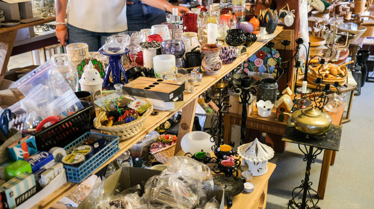 Keep Your Favorite Little Collection Hidden With A DIY Trinket Shelf