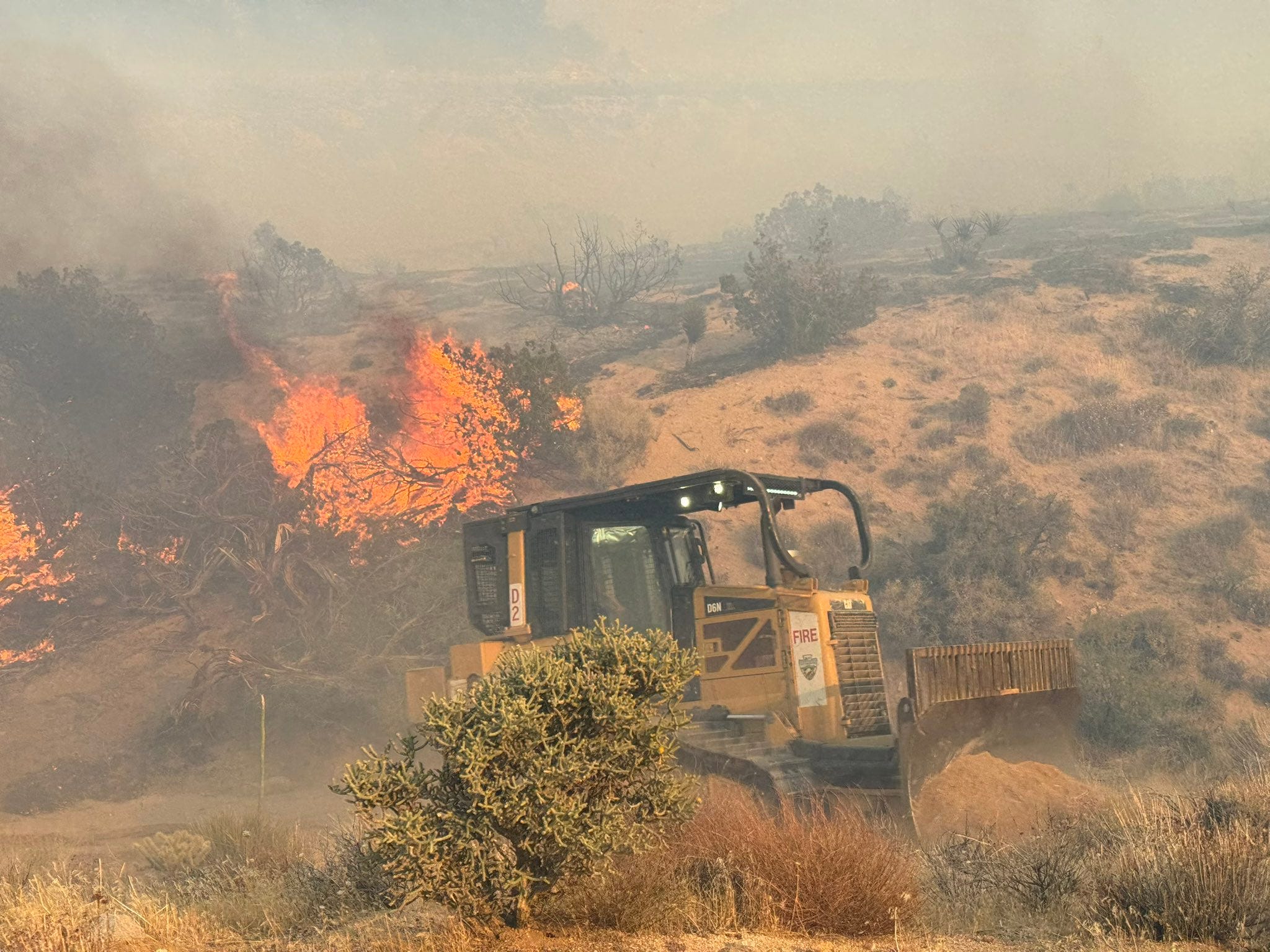 Wind-whipped Ranch Fire scorches parts of Southern California