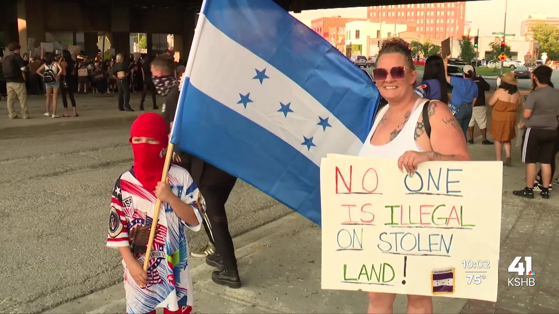 Protesters want ICE raids to stop